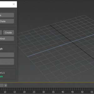 Spline Rope | 3ds Max Scripts & Tools | BodyulCG.com